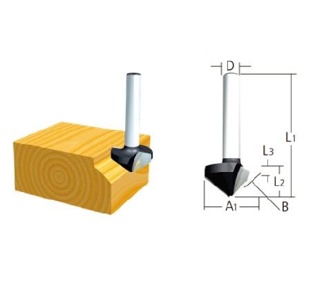Chamfering bit - Makita