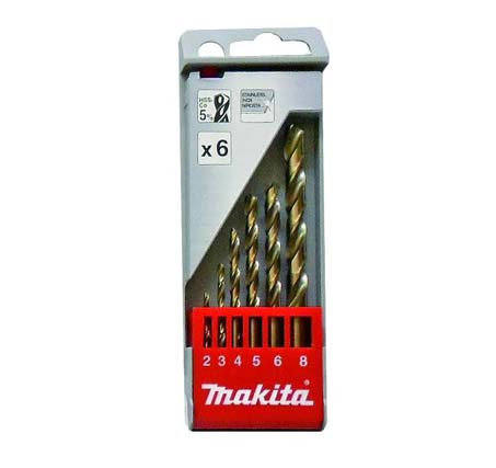HSS-Co metal drill bit assortment - Makita
